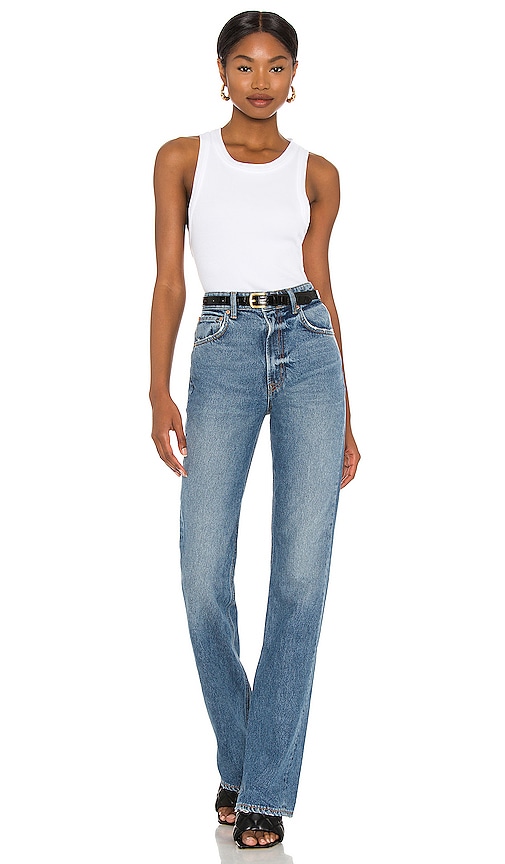 GRLFRND GRLFRND Melanie High Rise Boot Cut Jeans